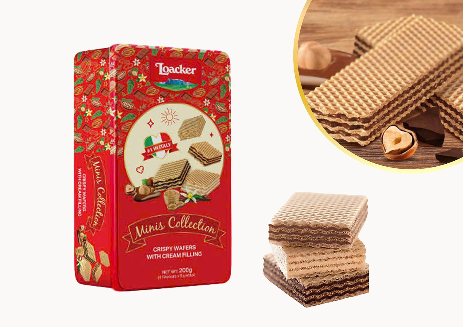 Bánh Xốp Loacker Minis Collection 200g