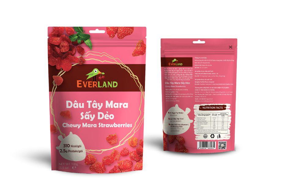 Dâu Tây Mara Sấy Dẻo 150g