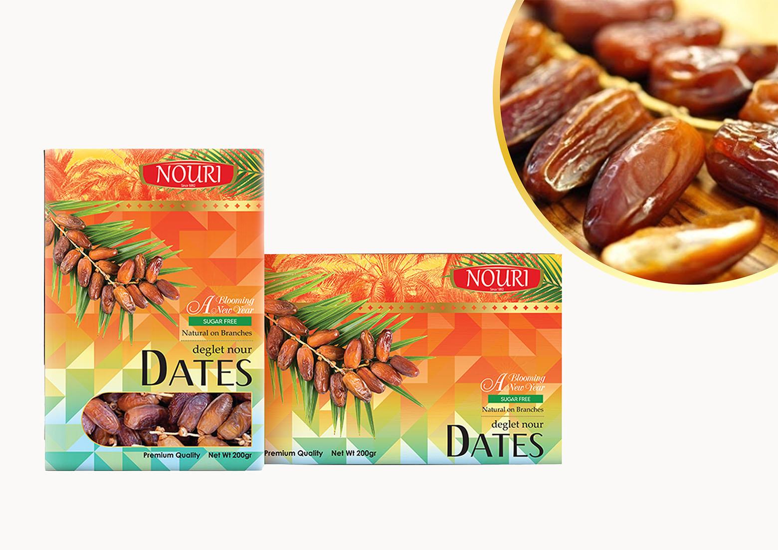 Chà Là Sấy Dẻo Nouri 200gr