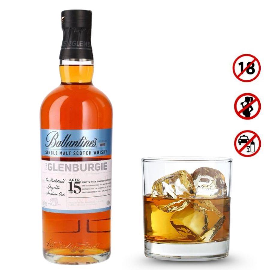 Rượu Ballantine's 15 Năm The Glenburgie 40%