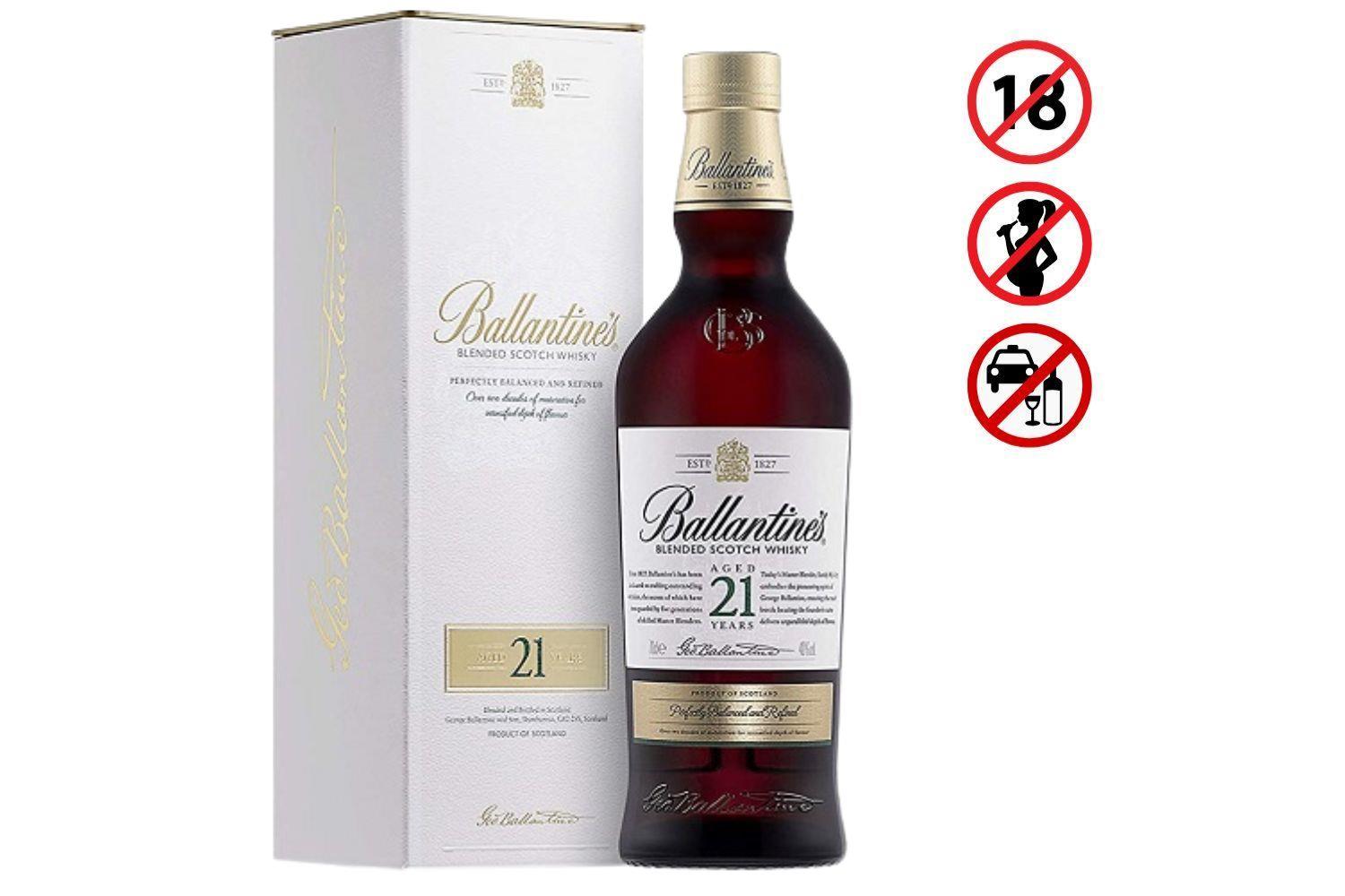 Rượu Ballantine's 21 năm 700ml 40%