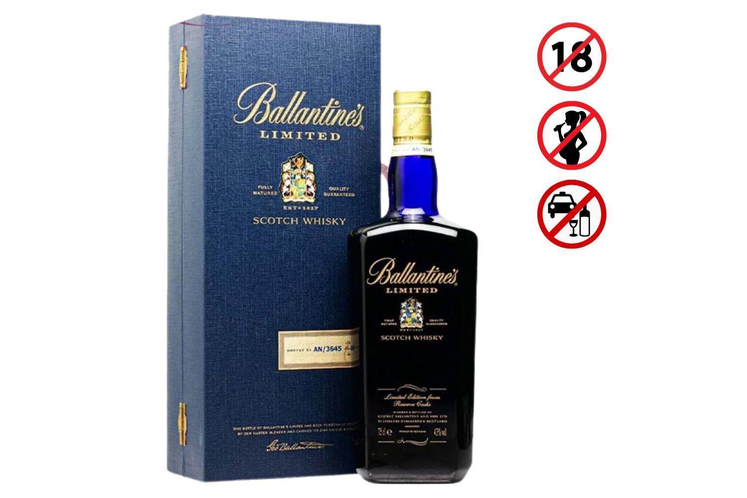 Rượu Ballantine's Limited 750ml 43%