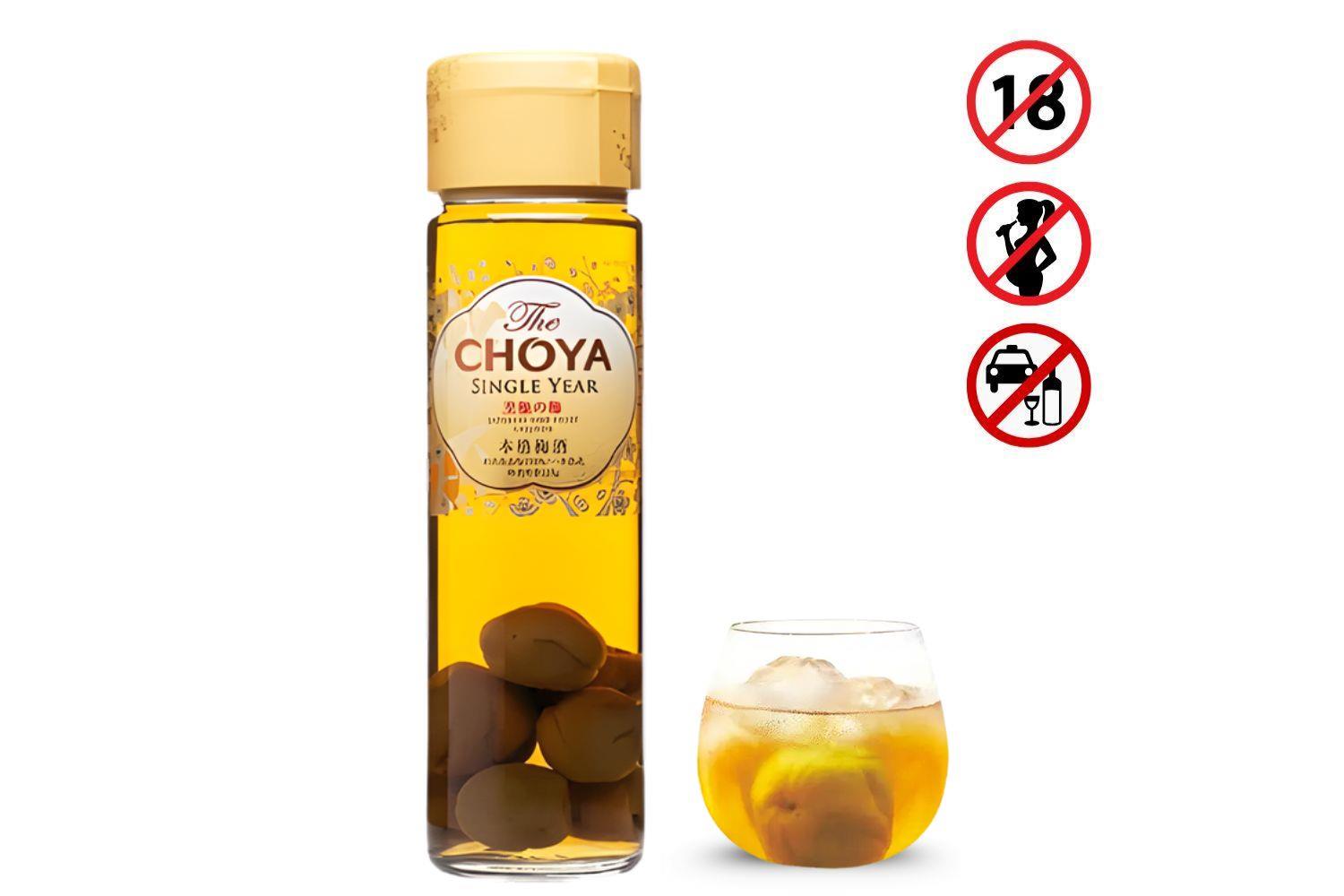 Rượu mơ vàng Nhật Choya Single year 650ml